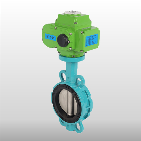 High-Quality Aluminum Alloy Butterfly Valves with Electric Actuators - MTD Actuator Valve