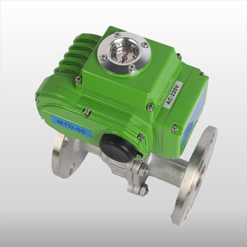 Flange End Valve with Electric On/Off Actuator - MTD Actuator Valve