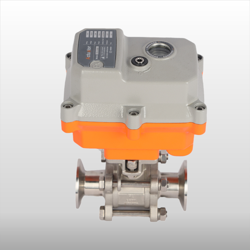 3-Piece Ball Valve for Explosive Gas & Dust Atmospheres - MTD Actuator ...