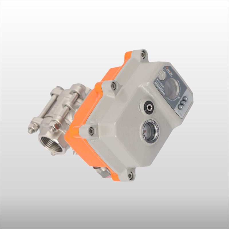 Explosion-Proof SS Ball Valve with Modulating Control - MTD Actuator Valve
